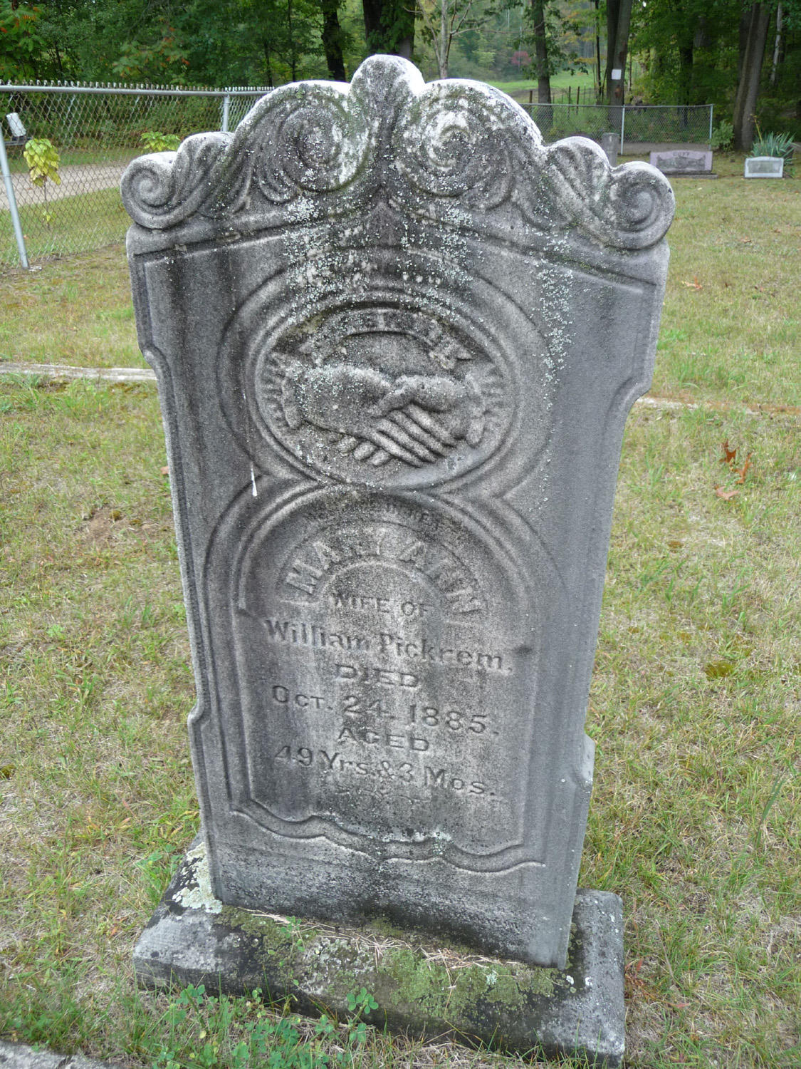 Martinsville Cemetery, old Sumpter, Wayne County, Michigan